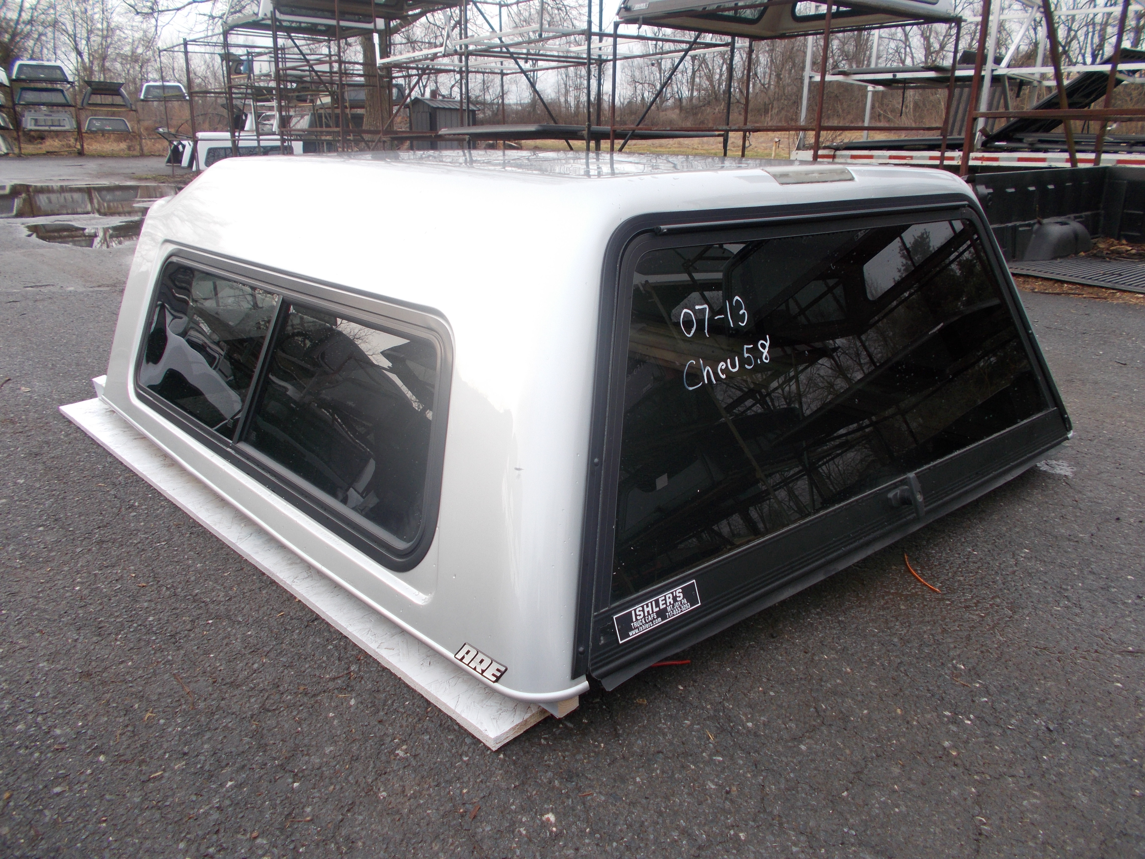 2007-2013 Silverado Crew 5.8', silver(STK #9) | Ishler's Truck Caps